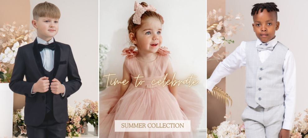 Occasionwear for Kids – Boys suits, girls dresses and more